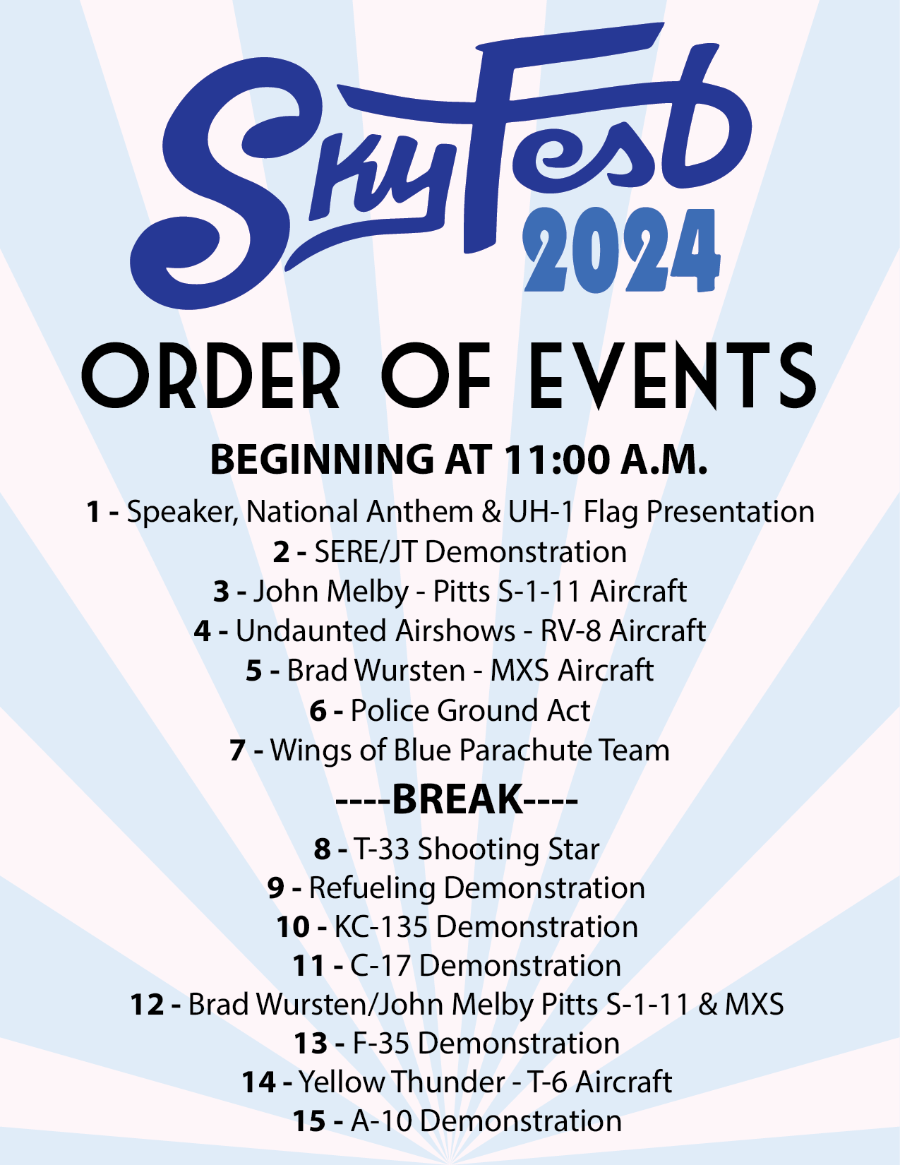Skyfest 2024