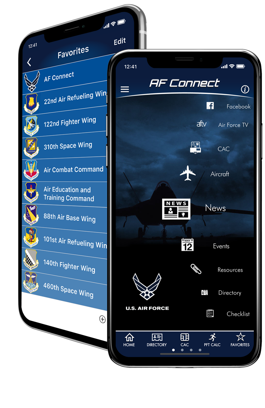Home page of Fairchild Air Force Base